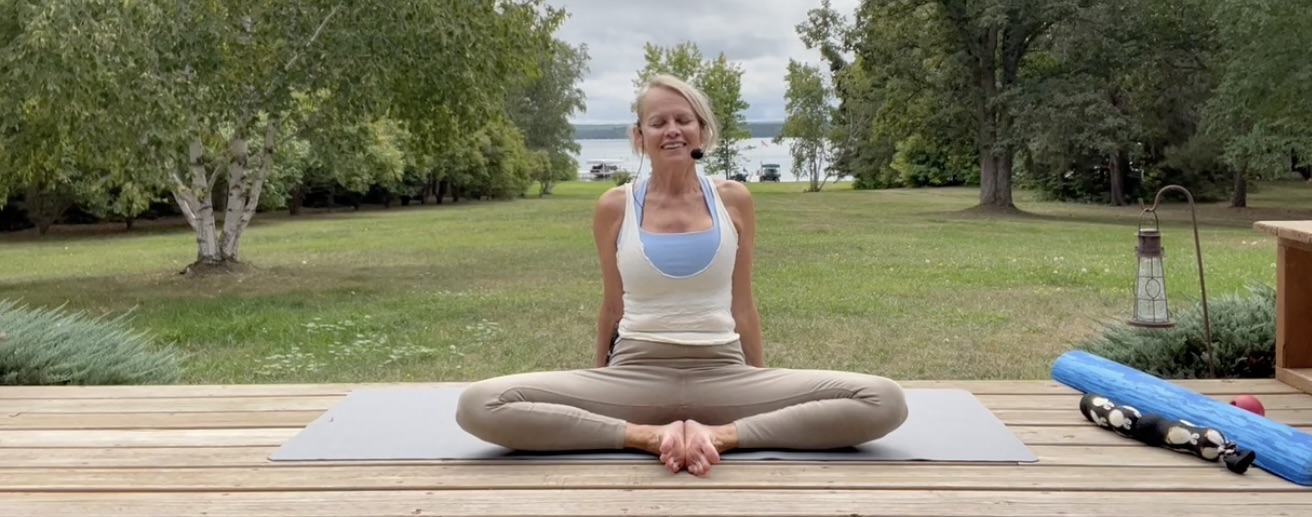 Become With Butterfly Pose - Age Less Move More